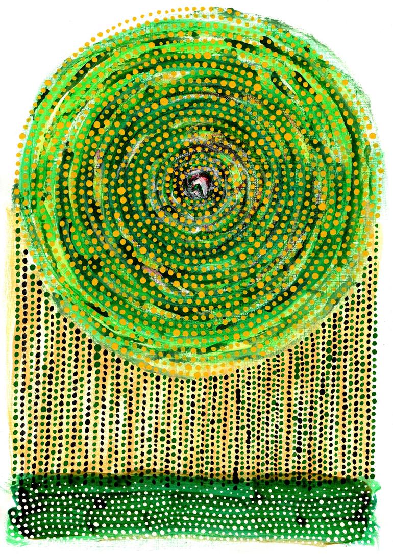 Snake Cathedral Painting by Steve Ferris | Saatchi Art