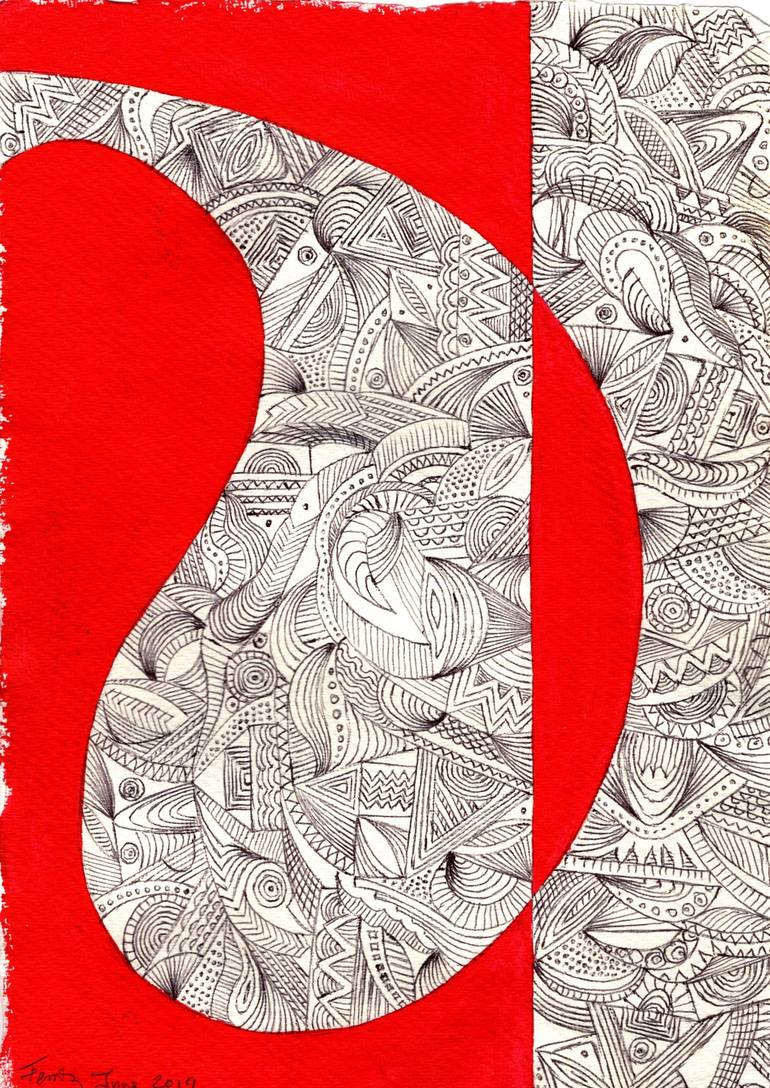 Corona Drawing by Steve Ferris | Saatchi Art