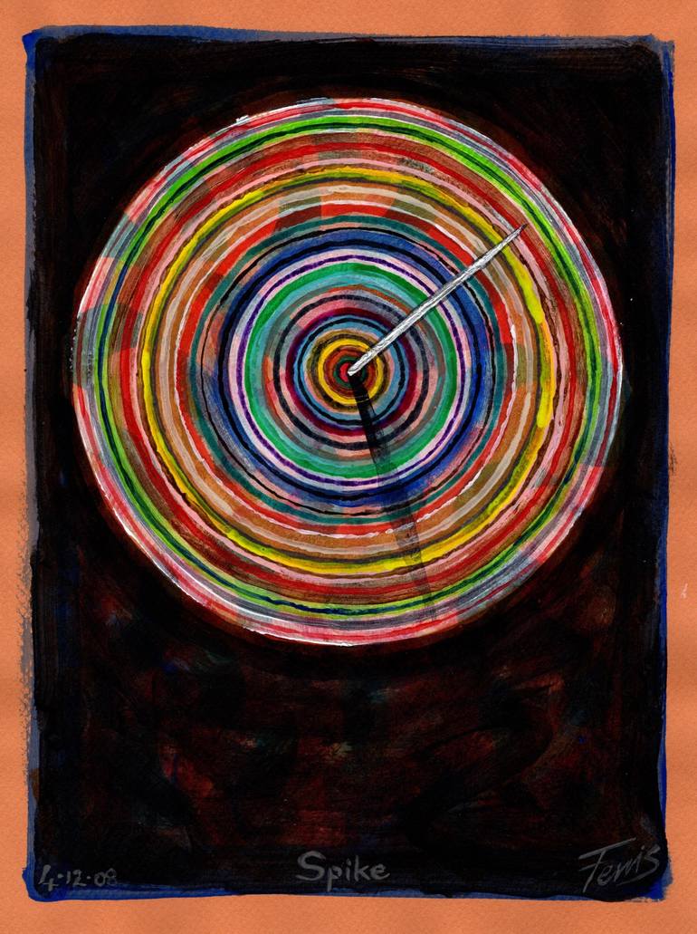 Spike Painting by Steve Ferris | Saatchi Art