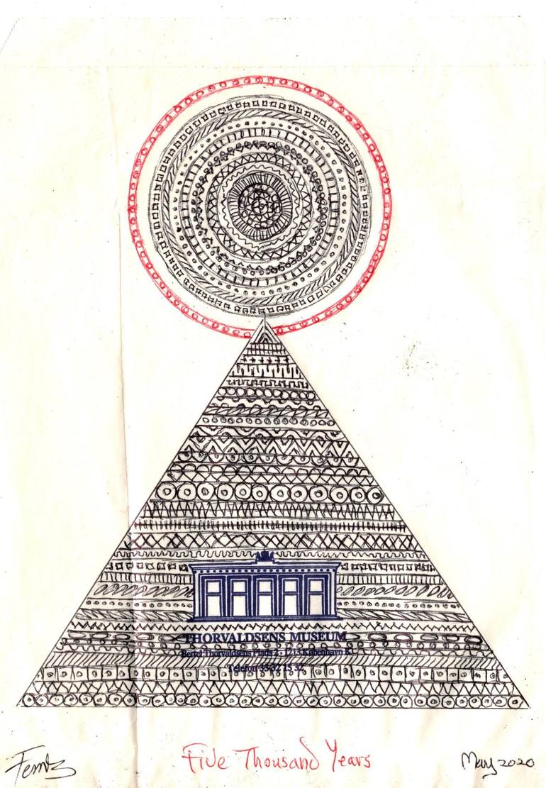 The Lockdown Series: Five Thousand Years Drawing by Steve Ferris ...