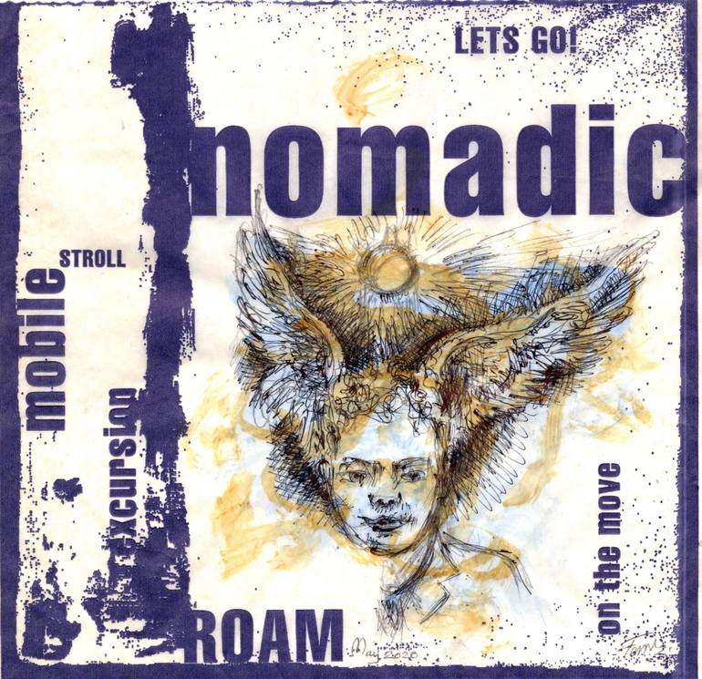 The Lockdown Series: Roam Drawing by Steve Ferris | Saatchi Art