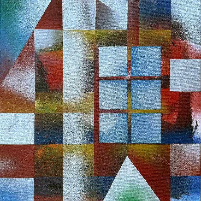 Construct 4 Connect Painting by Jack N Mohr | Saatchi Art