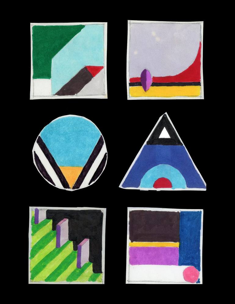 Night Vision Color Studies Drawing by Dan Fisher | Saatchi Art