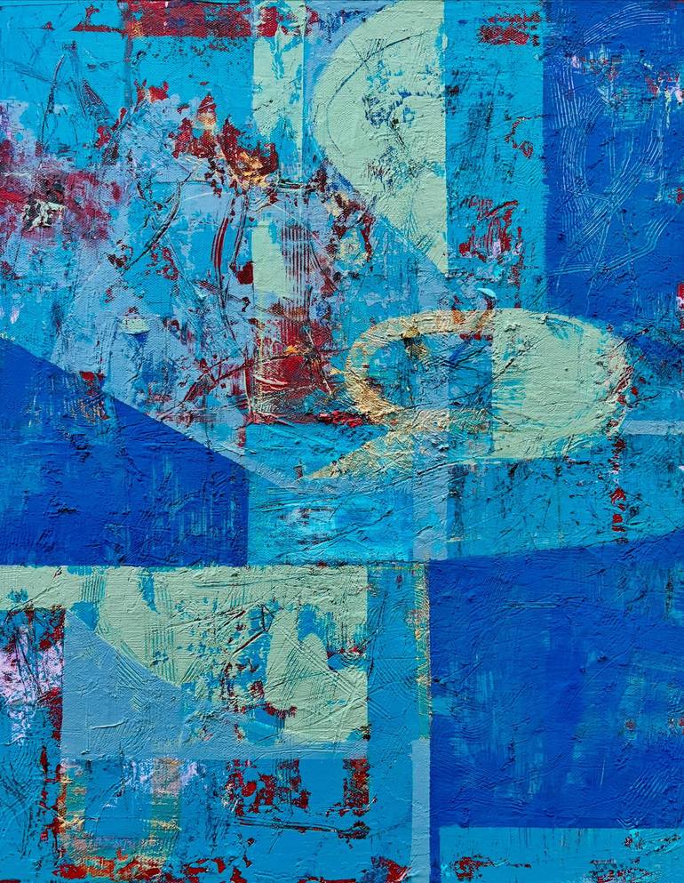 Constructed Memory Painting by Kanit Boonwit | Saatchi Art