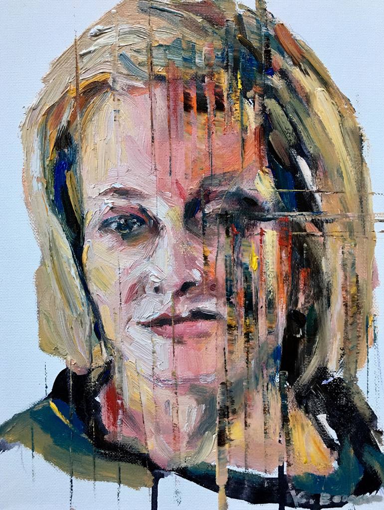 Nancy Painting by Kanit Boonwit | Saatchi Art