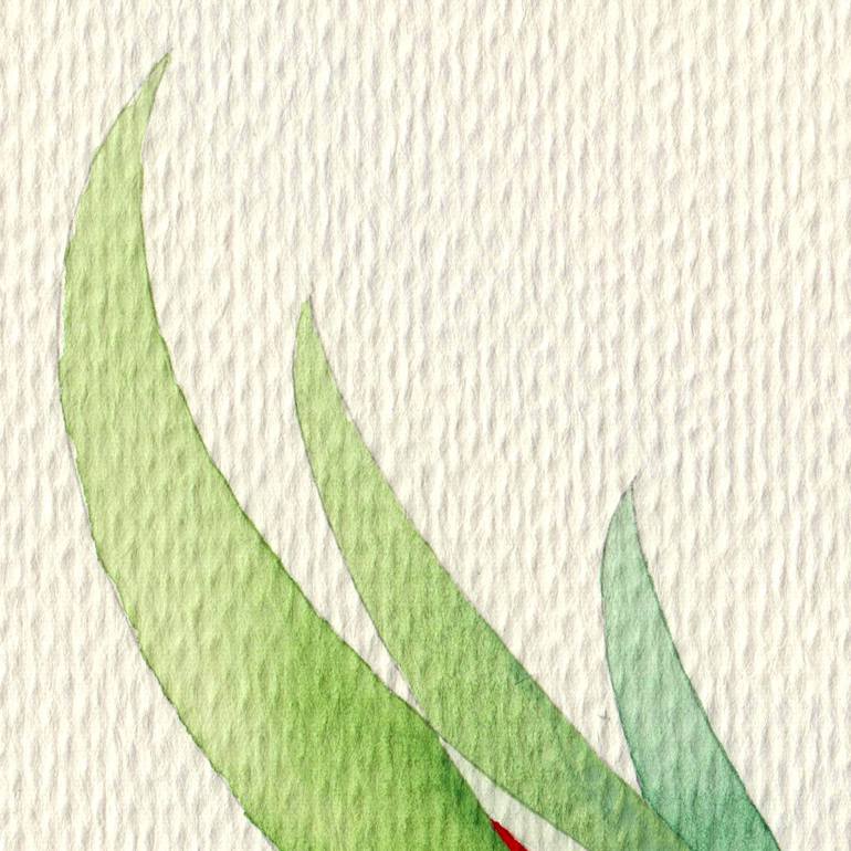 Ghost Bird Painting by Ebru Acar Taralp | Saatchi Art