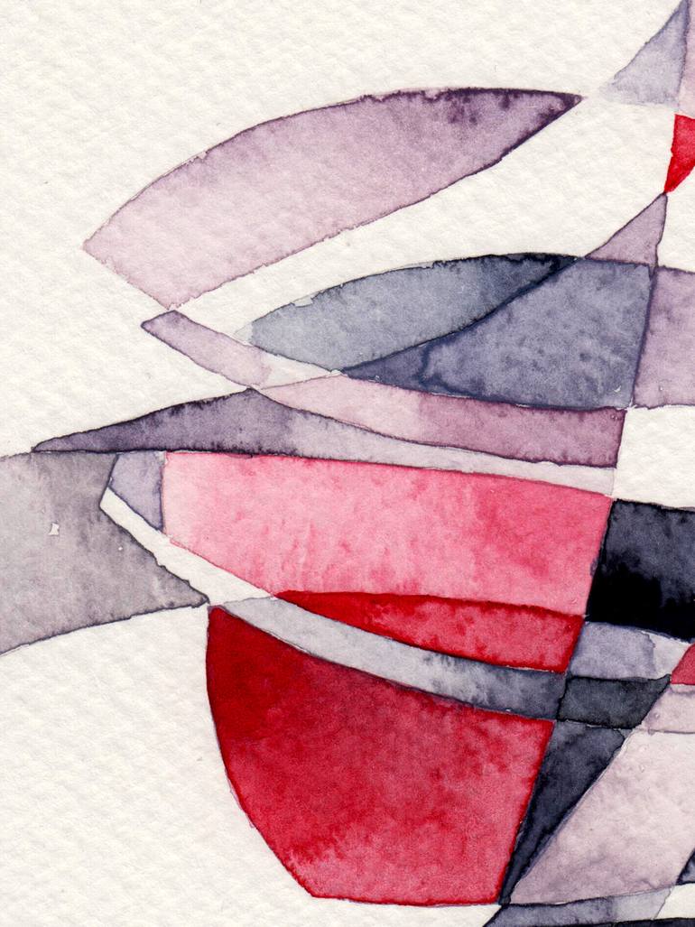 Red Wind Painting by Ebru Acar Taralp | Saatchi Art