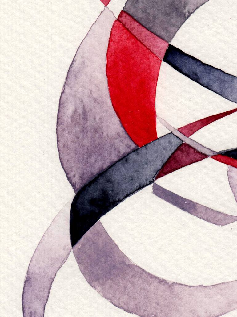 Red Wind Painting by Ebru Acar Taralp | Saatchi Art