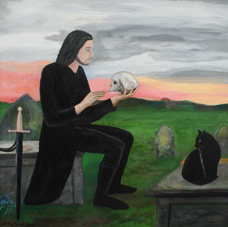 Hamlet Painting by Robert Harris | Saatchi Art