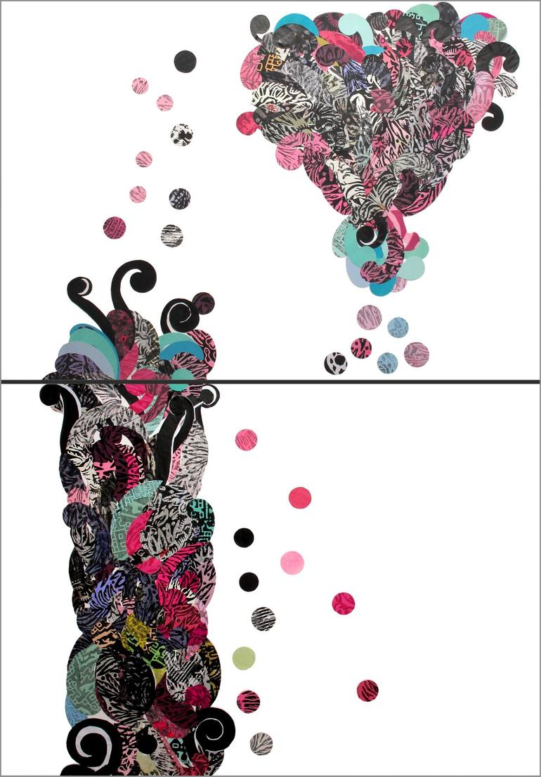 baroque Collage by Claudia Marini | Saatchi Art