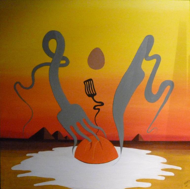 Sunny Side Up(SOLD) Painting by C Haldane | Saatchi Art