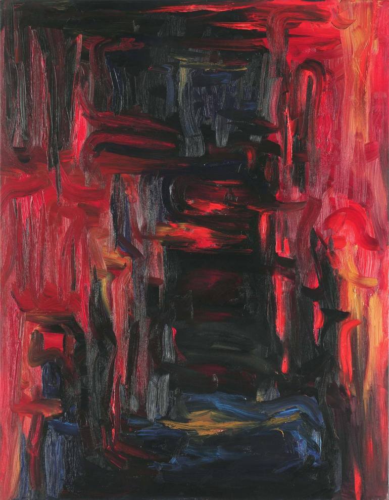 STIGMA 2 Painting by Birute Nomeda Stankuniene | Saatchi Art