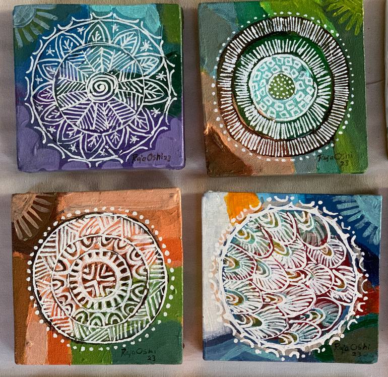 Cheer Painting by Raja Oshi | Saatchi Art