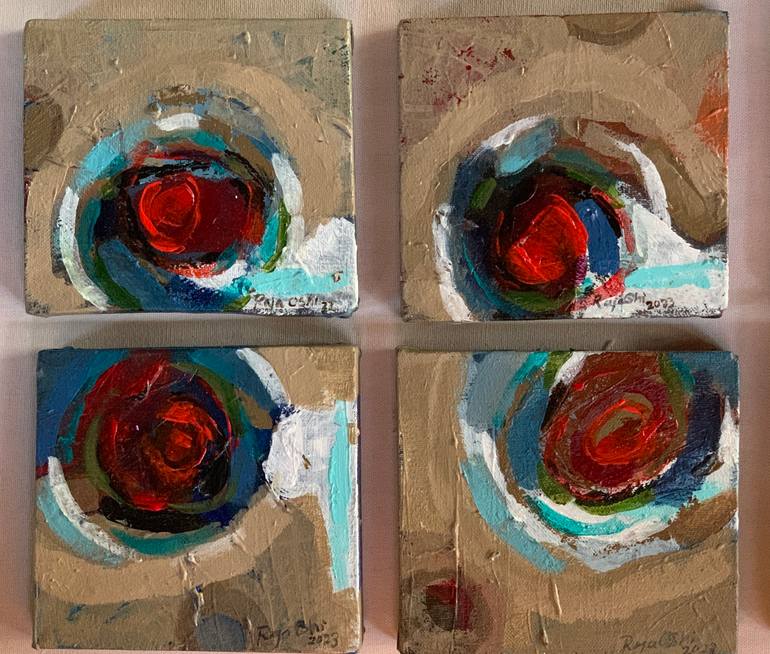 Cheer Painting by Raja Oshi | Saatchi Art