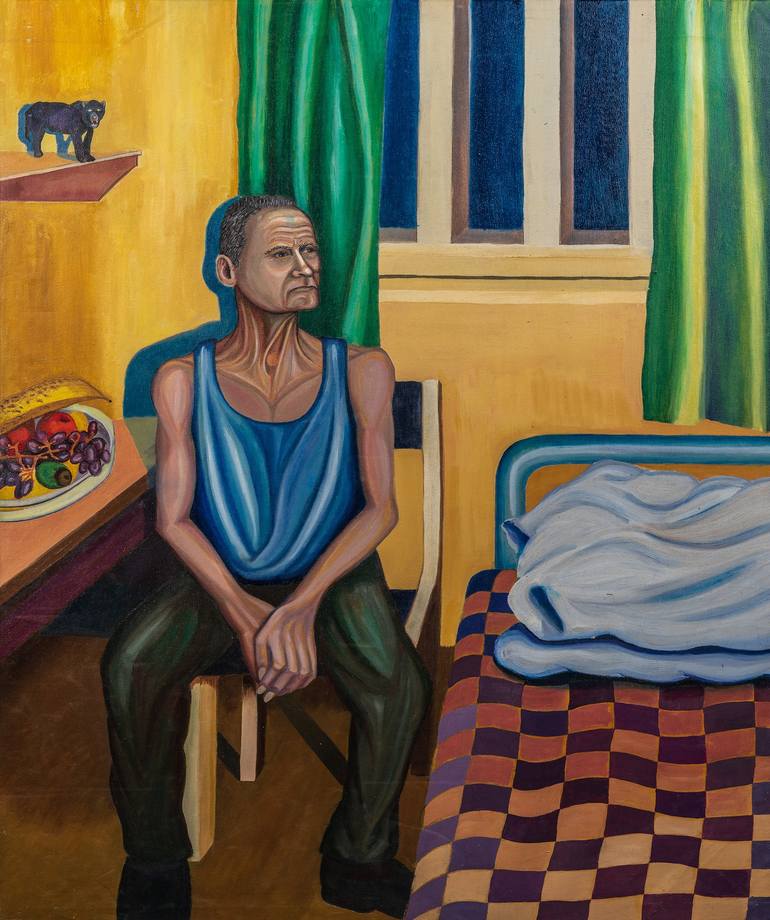 DONALD NEILSON ‘The BLACK PANTHER’ Painting by stephen mee | Saatchi Art