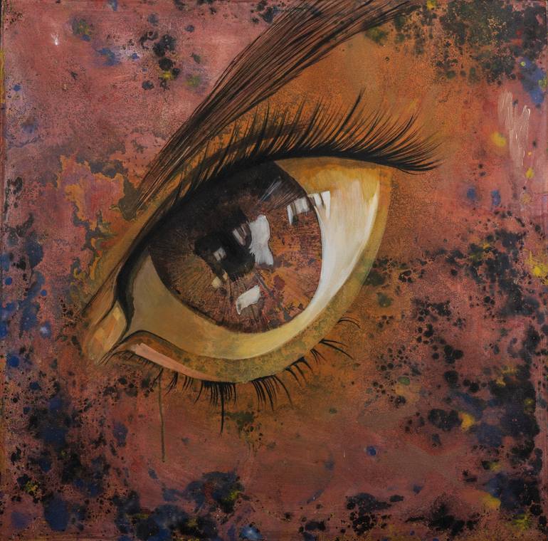 THE EYE Painting by stephen mee | Saatchi Art