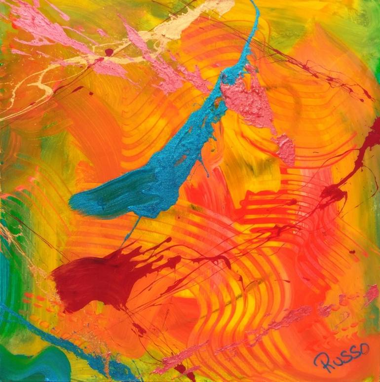 Cheeleader Painting by Antonio Russo | Saatchi Art