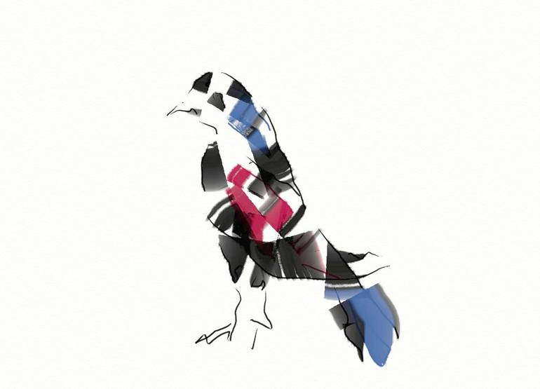 birds Mixed Media by amit solanki | Saatchi Art