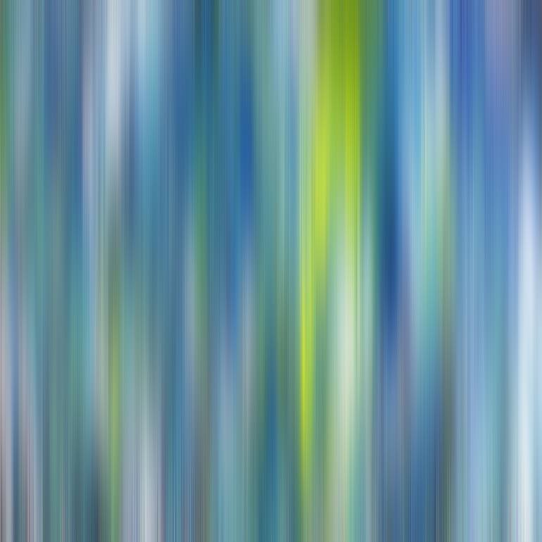 Lines Cascade (1 of 3) Drawing by Carl Yoshihara | Saatchi Art