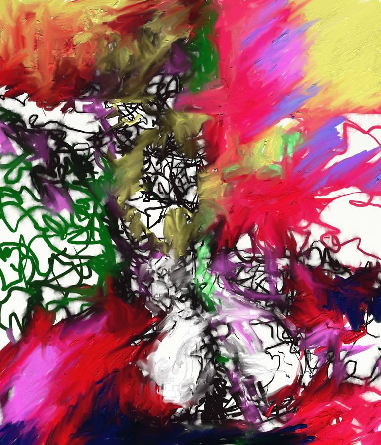 Hide and Seek Drawing by Brendan Clancy | Saatchi Art