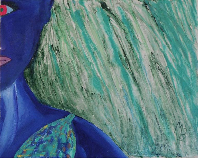 Victoria's Alien Secret Painting by Picasso Lowbrow | Saatchi Art