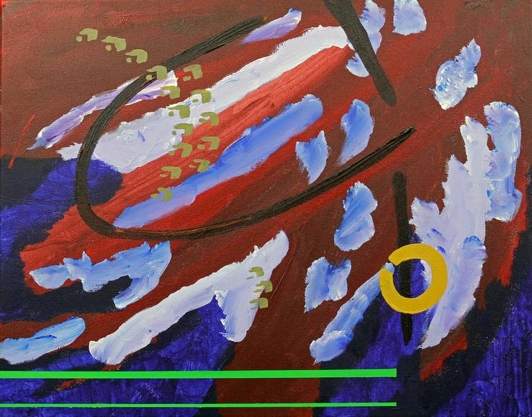 Untiled Painting by Patrick Collier | Saatchi Art