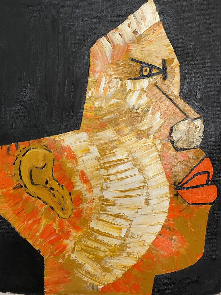 Self-portrait Painting by Armel Evrard | Saatchi Art