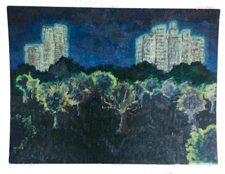 NYC Central Park Painting by Liz Demaree | Saatchi Art