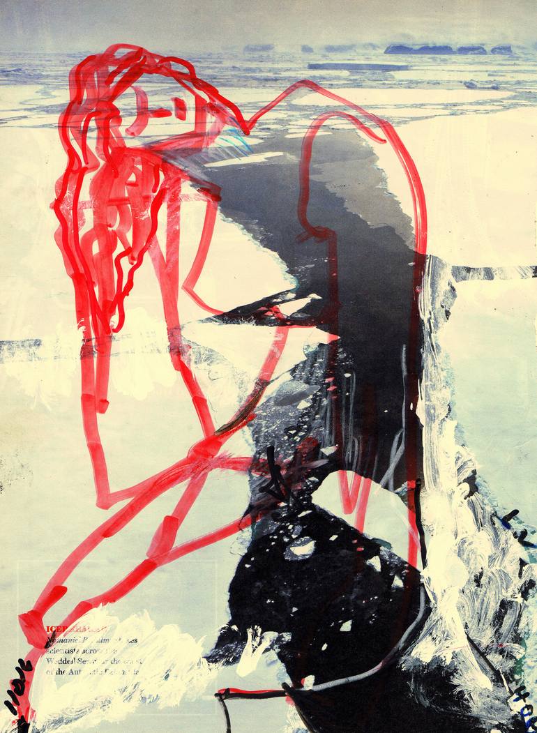 Prudent steps-1-10-16-LV-405p Drawing by tj owens | Saatchi Art