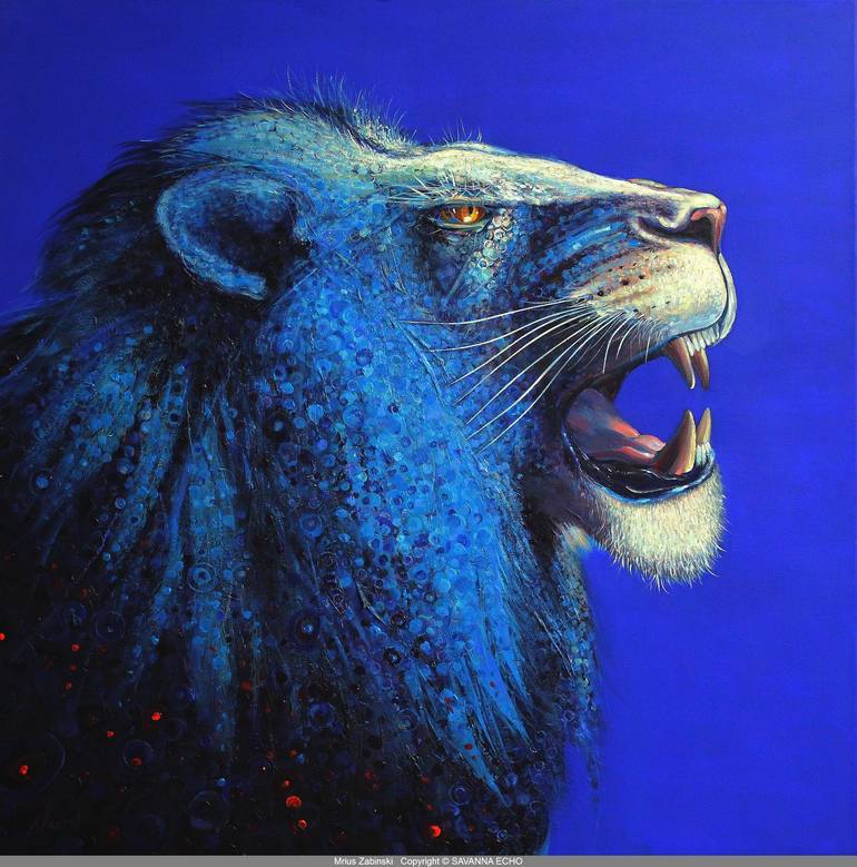 SAVANNA ECHO Painting by Marius Zabinski -Official | Saatchi Art