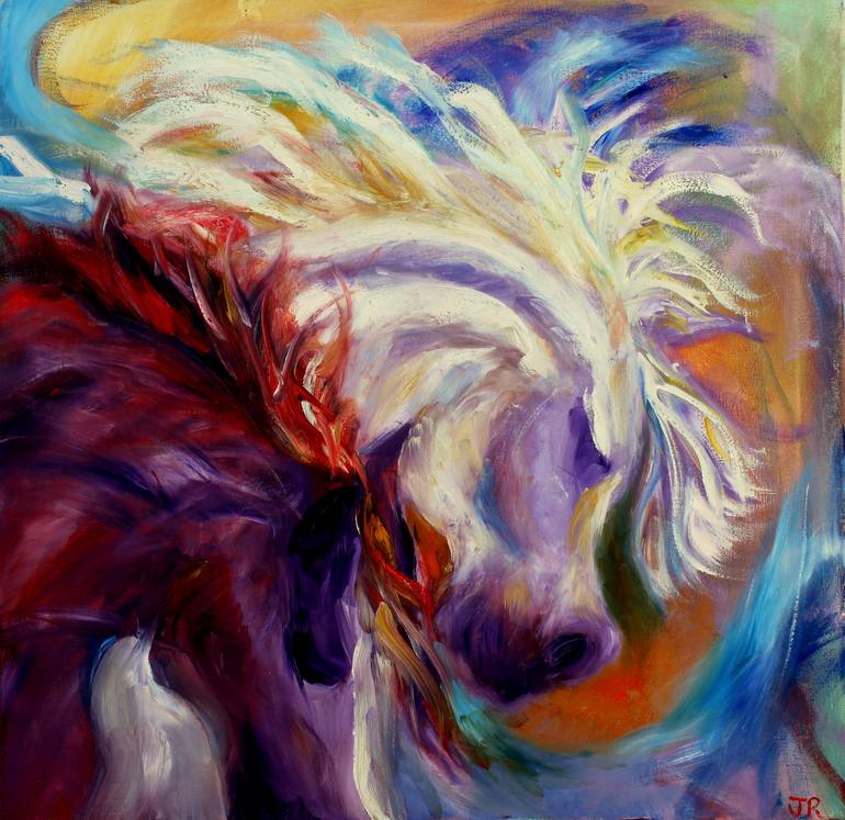 Spirited Painting by Jacqueline Read-Szymczyk | Saatchi Art