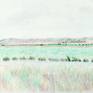 Greek Landscape by Robert S. Lee (Sketchbook p. 131) Drawing by Robert ...