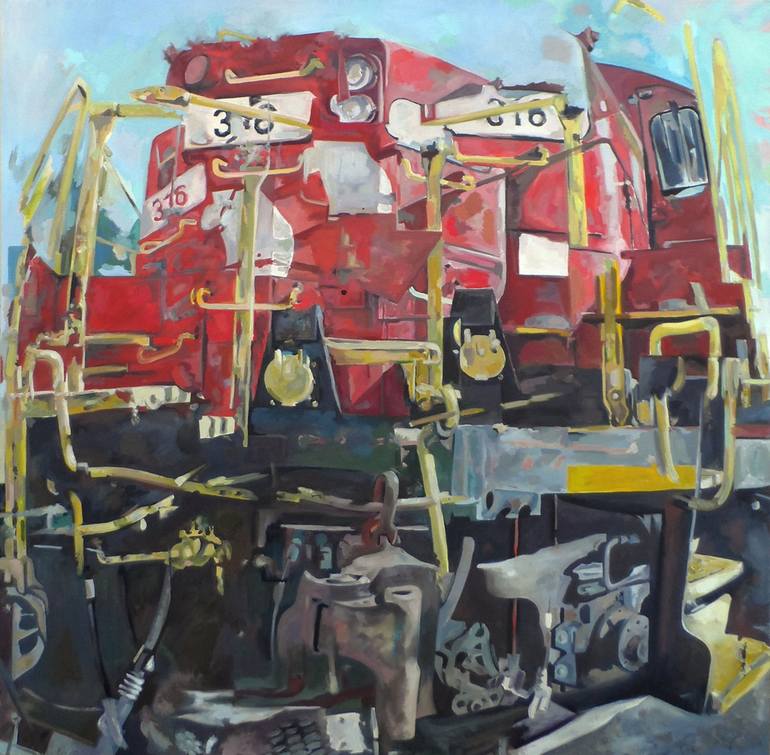 GNRR, 316 Painting by Travis Grant | Saatchi Art