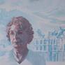 Mrs Angela Pratt Looks Back. Painting by Ian Appleyard | Saatchi Art