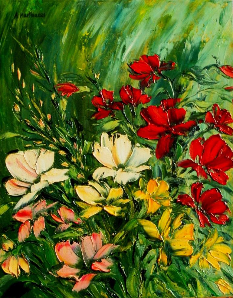 Recollection of a love Painting by Anna Martinazzi | Saatchi Art