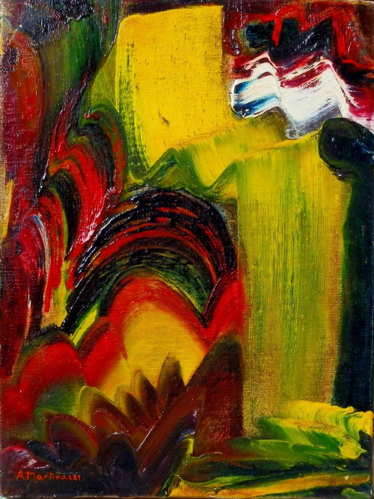 Reflections Painting by Anna Martinazzi | Saatchi Art