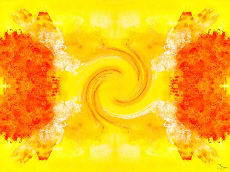 Solar Eclipse Painting by Nellie Yester | Saatchi Art