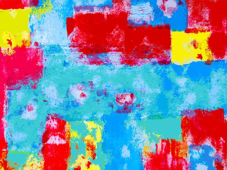 Patchwork Painting by Nellie Yester | Saatchi Art