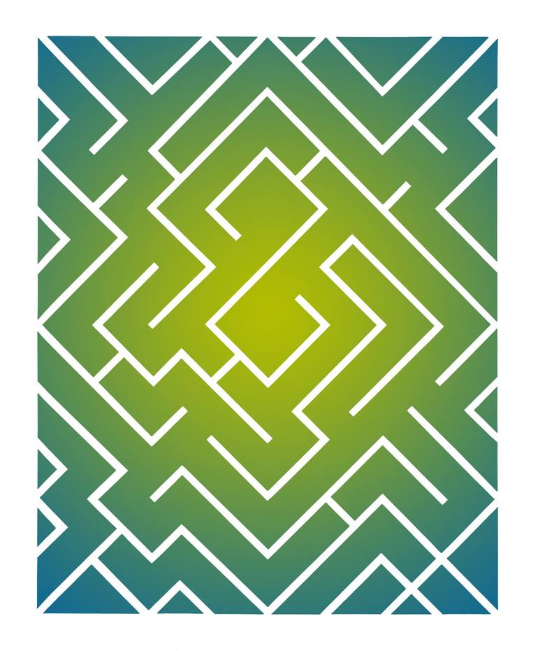 Labyrinth 3 Drawing by David Chestnutt | Saatchi Art