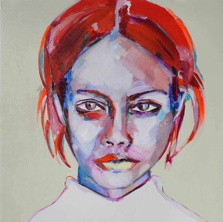 I..like you Painting by Patricia Derks | Saatchi Art