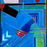 Pool Fool Painting by Michael Newman | Saatchi Art