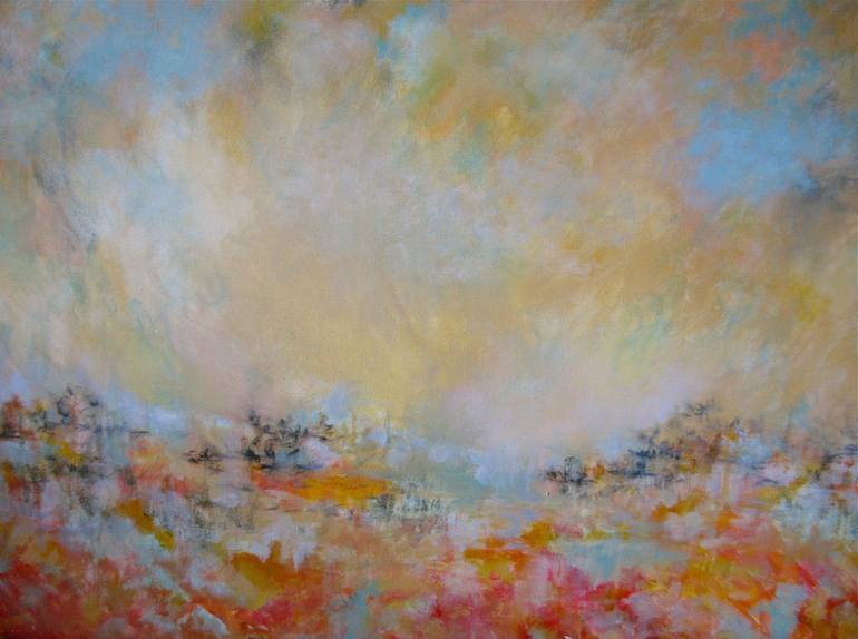 The Mist Painting by elizabeth lasley | Saatchi Art