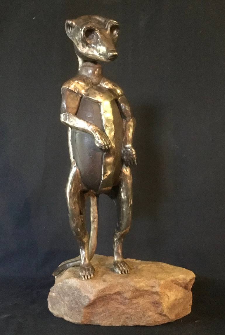 MEERKAT I Sculpture by francois coertze | Saatchi Art