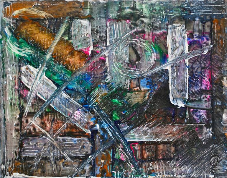 x - 6 Painting by keith lesser | Saatchi Art