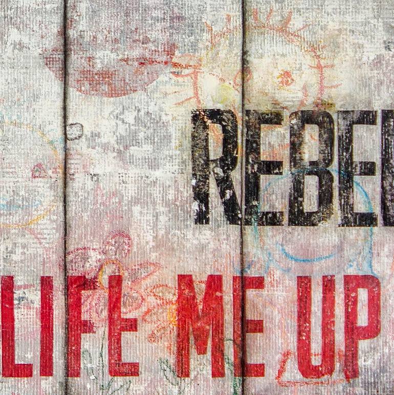 LIFT ME UP III Painting by db Waterman | Saatchi Art