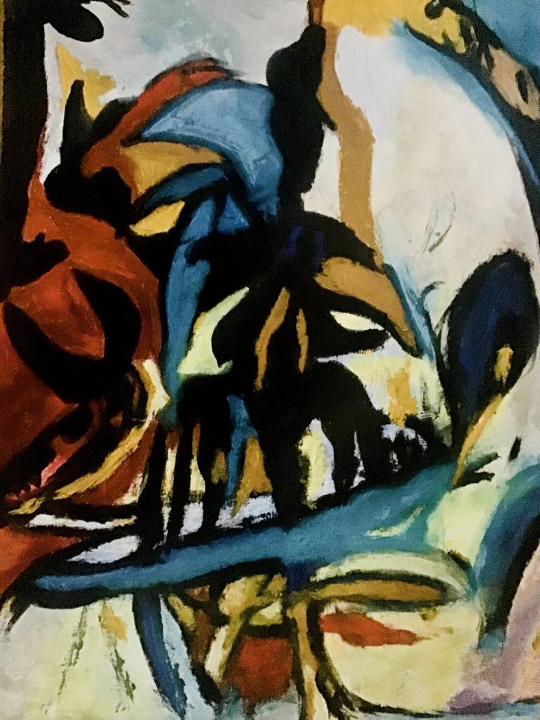 Copy of Dance with Uncertainty Painting by Susanna Schulten | Saatchi Art