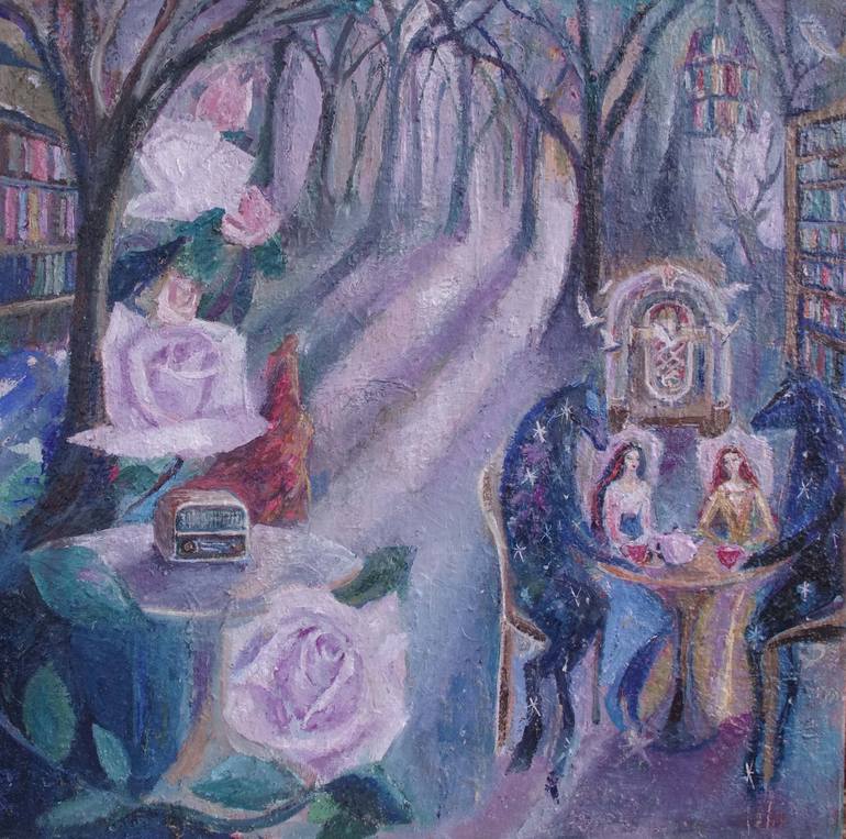 The Legend of Tamlin Painting by Romany Steele | Saatchi Art