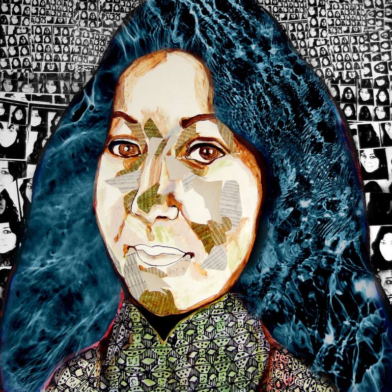 Bahara #5 Drawing by Sherry Tompalski | Saatchi Art