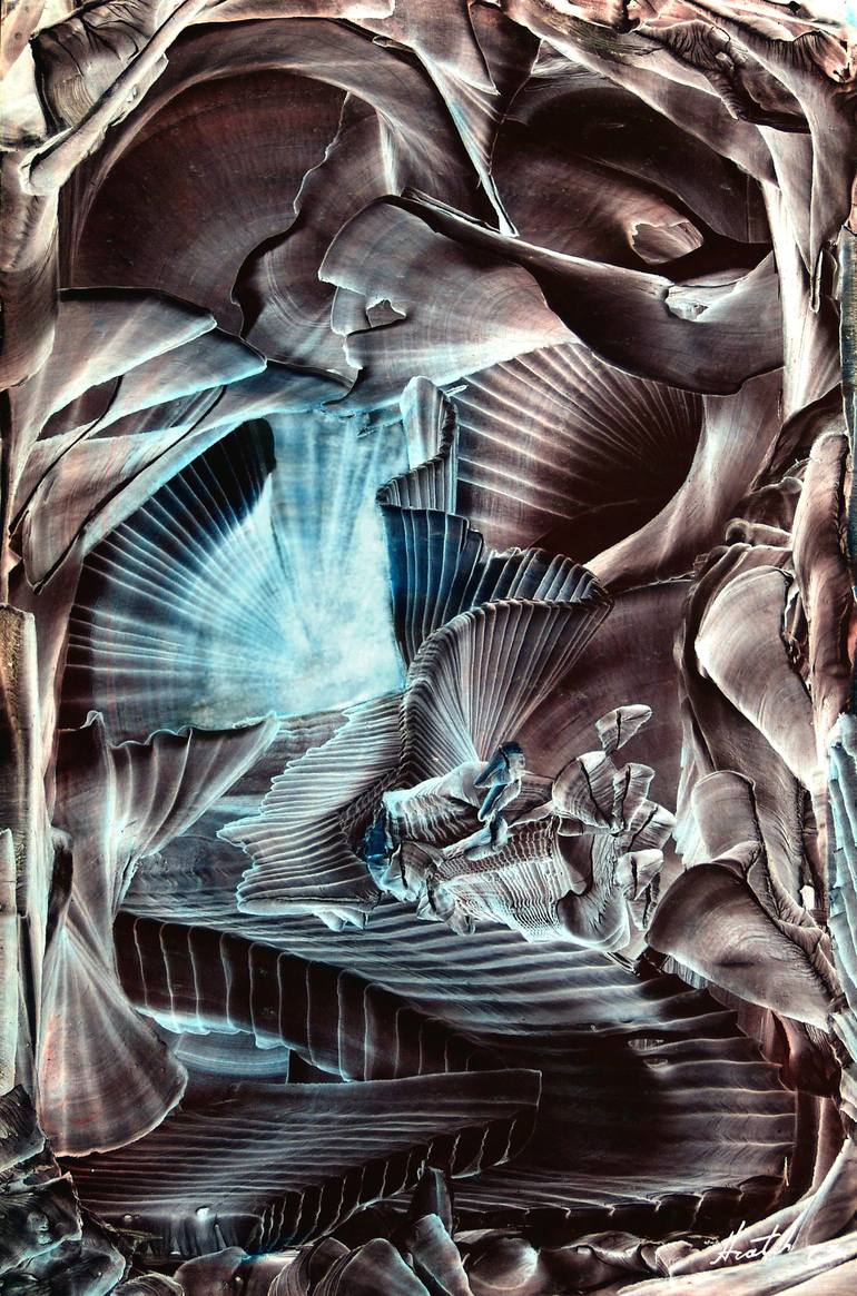 Stairway Painting by Hratch Israelian | Saatchi Art