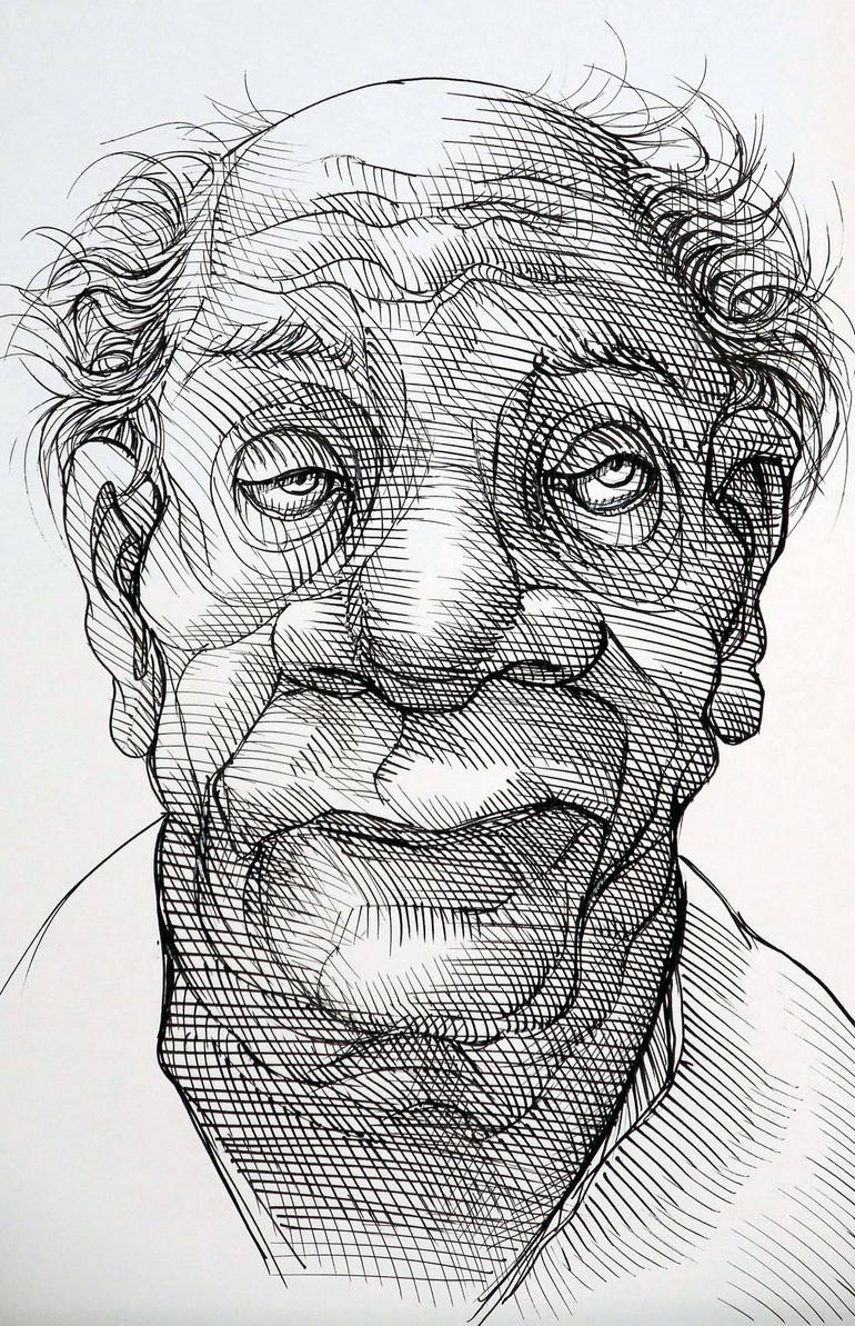 Painter 2 Drawing by Hratch Israelian | Saatchi Art